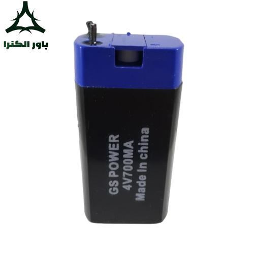 باتری سیلد لید اسید GS POWER 4V 700mA - فروشگاه اینترنتی پاورالکترا