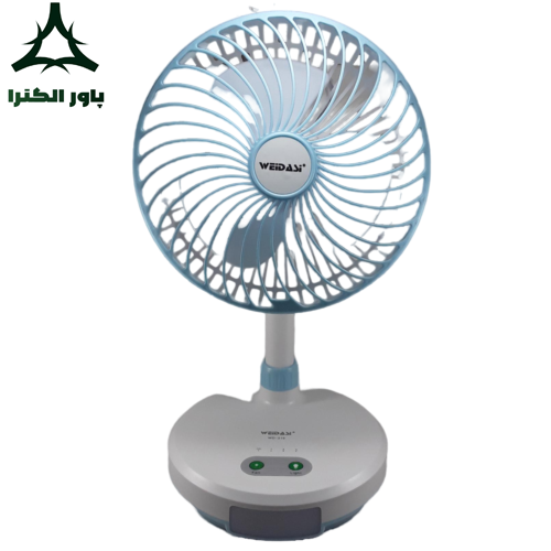 پنکه شارژی ویداسی WEIDASI WD-219 - فروشگاه اینترنتی پاورالکترا